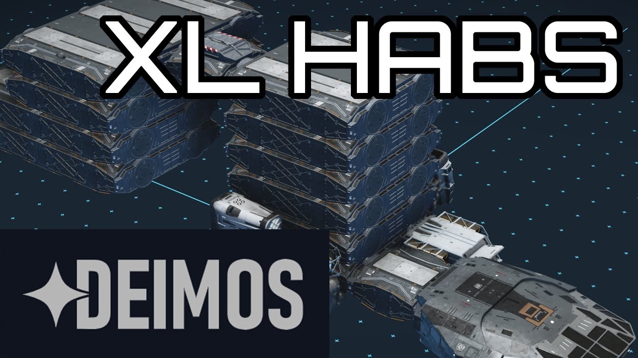 HAB XL Interior Overview - Deimos | Starfield - YouTube