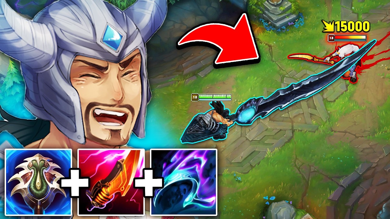 HOW IT FEELS TO PLAY FULL LETHALITY TRYNDAMERE! (INSANE CRIT NUMBERS ...