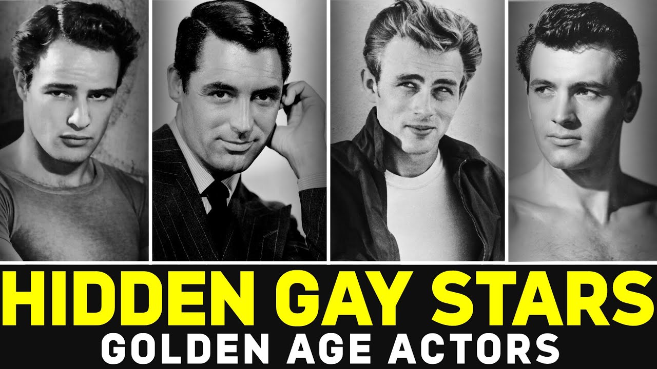 25 Golden Age Actors Who Were Secretly Gay - YouTube