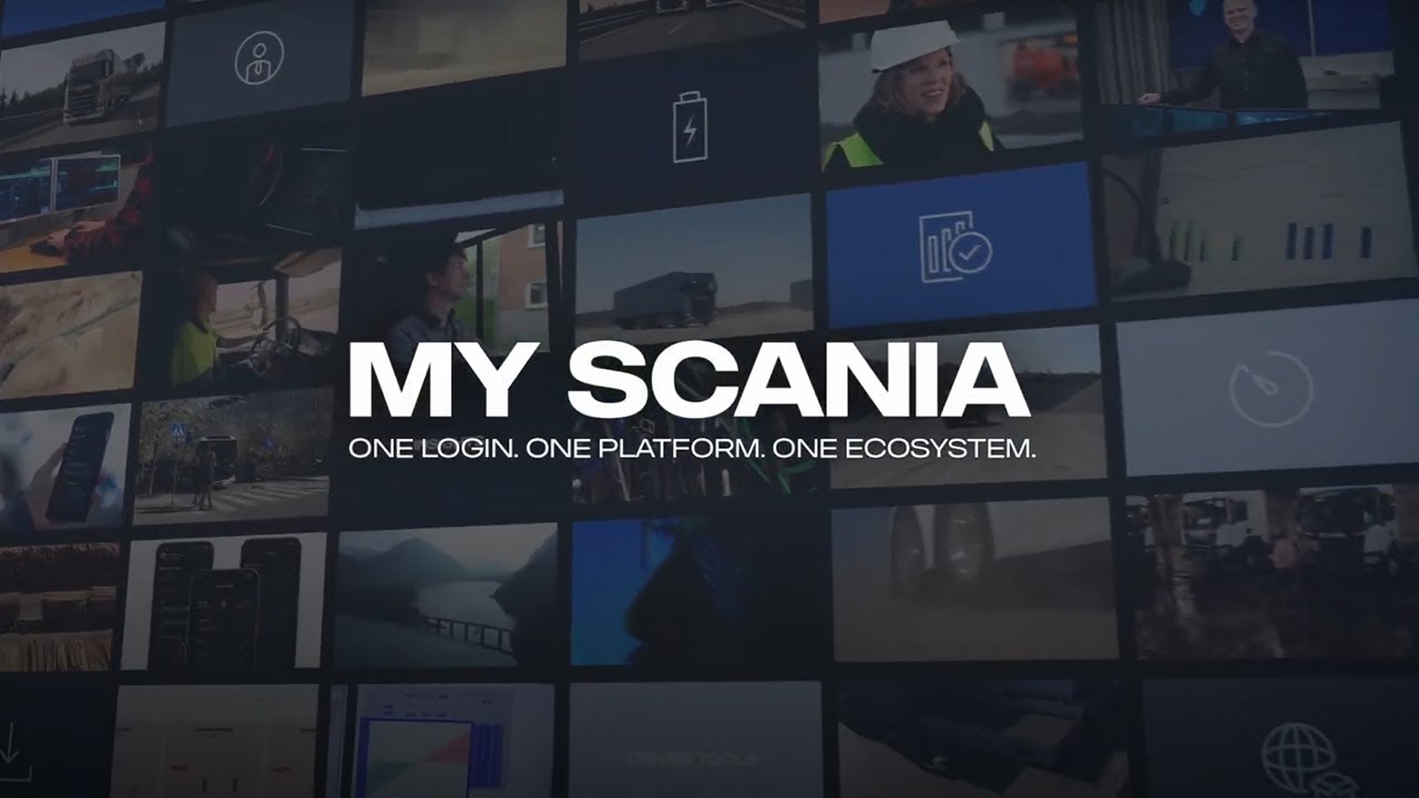 My Scania - Alle Scania Services Ihres Unternehmens an einem Ort - YouTube