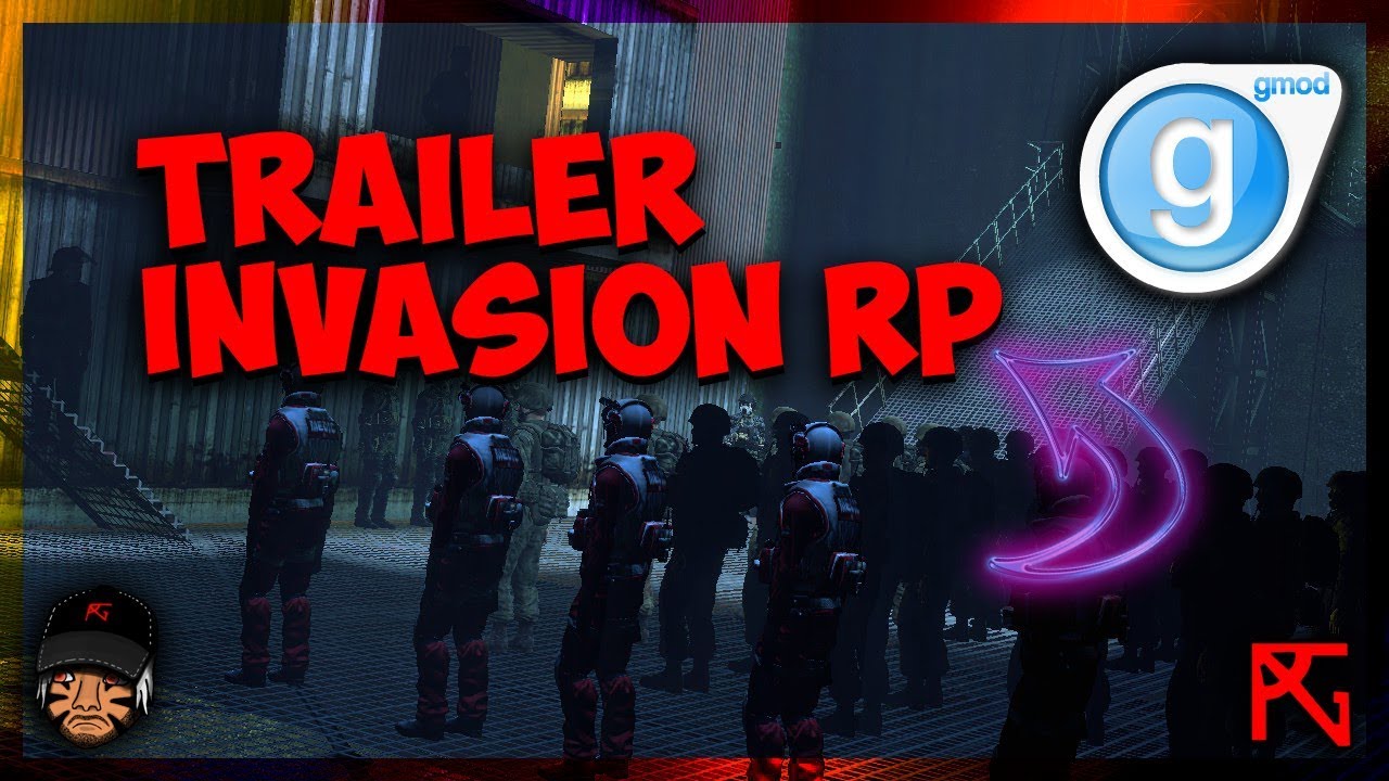 GMOD - TRAILER INVASION RP - RG - YouTube