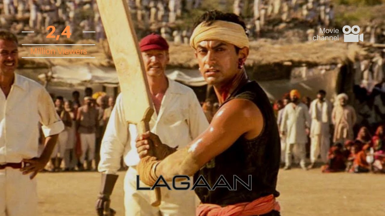 Aamir khan hit movie ! lagaan cricket scene - YouTube
