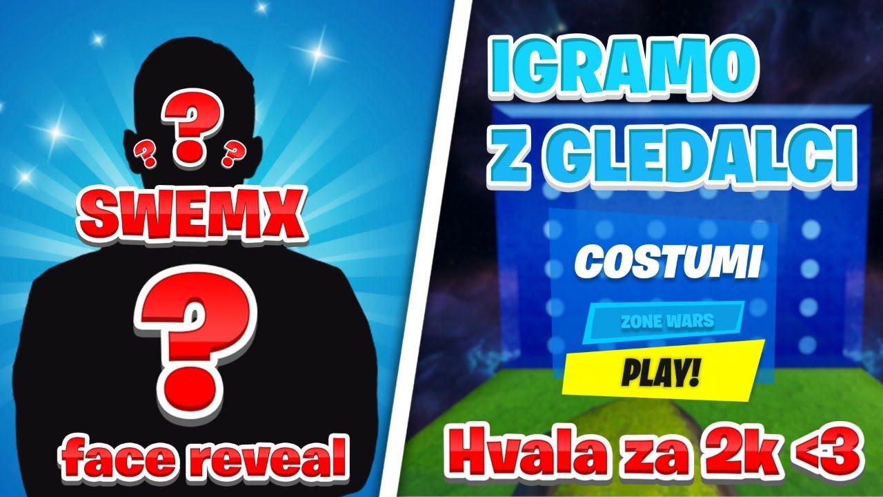 🔴[SLO] Igramo Z Gledalci🦊 Swemx Face Reval 😱🦊Iscem Primeren Landing ...