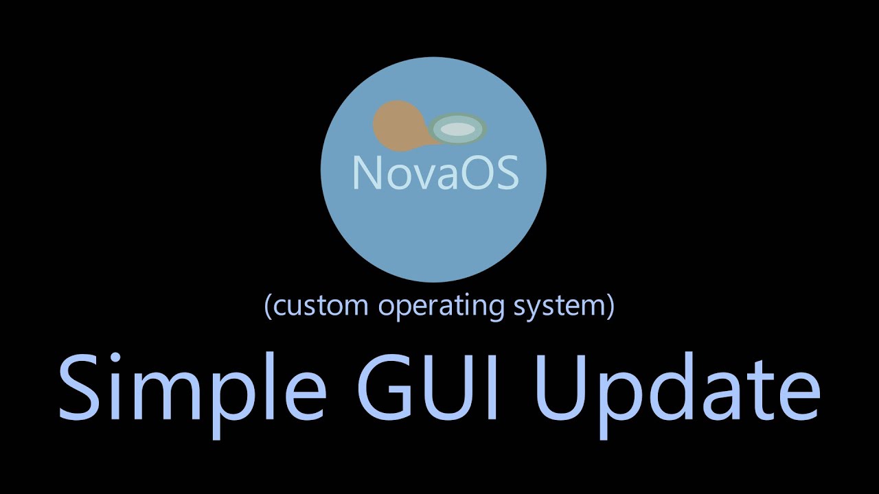 I Made a GUI for My Custom OS - YouTube
