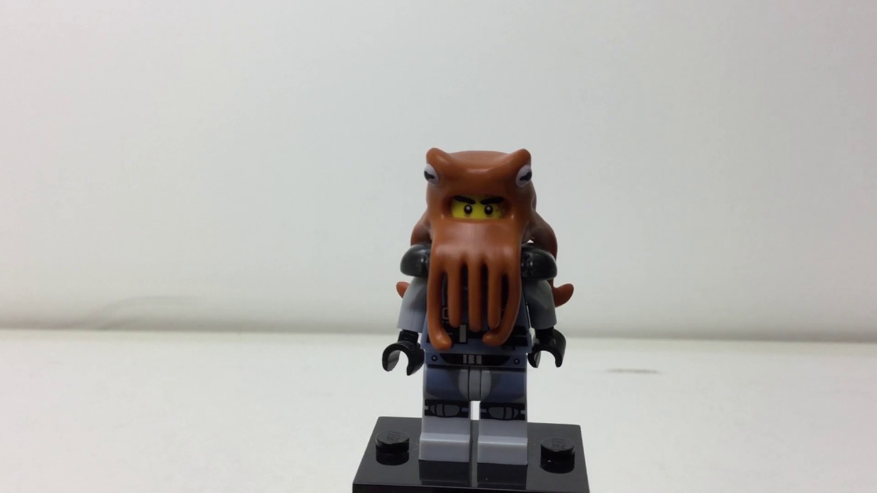 Lego CMF The Lego Ninjago Movie Series Shark Army Octopus Review! 2017 ...