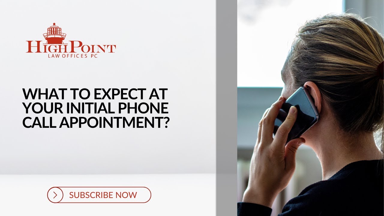 What to expect at your initial phone call appointment? - YouTube