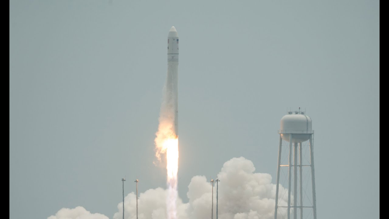 Launch of Orbital-2 Mission to the International Space Station - YouTube