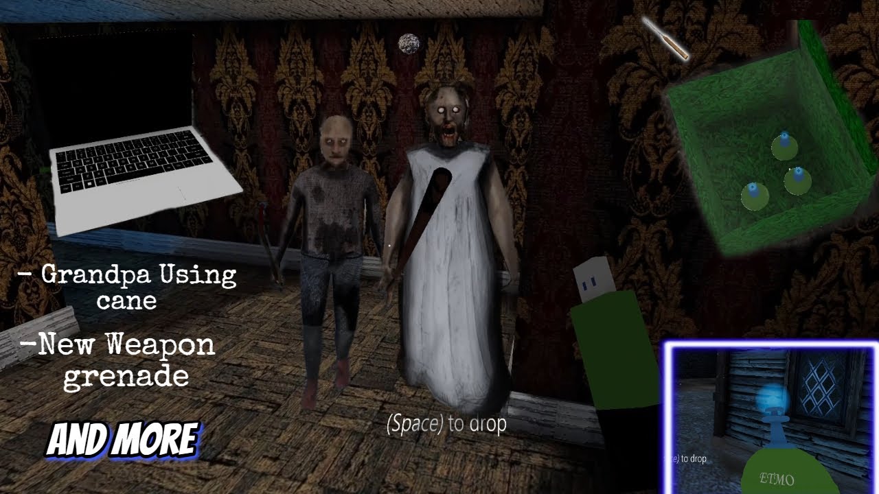 Granny 3 Xic Remake New weapons grandpa has a cane and more - YouTube