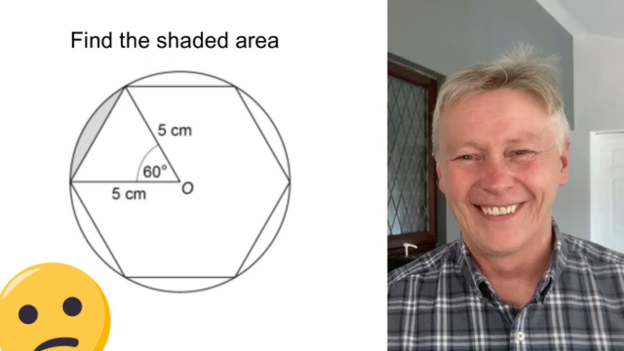 GCSE Maths 2023 Revision Area of a Chord Minor Segment - YouTube