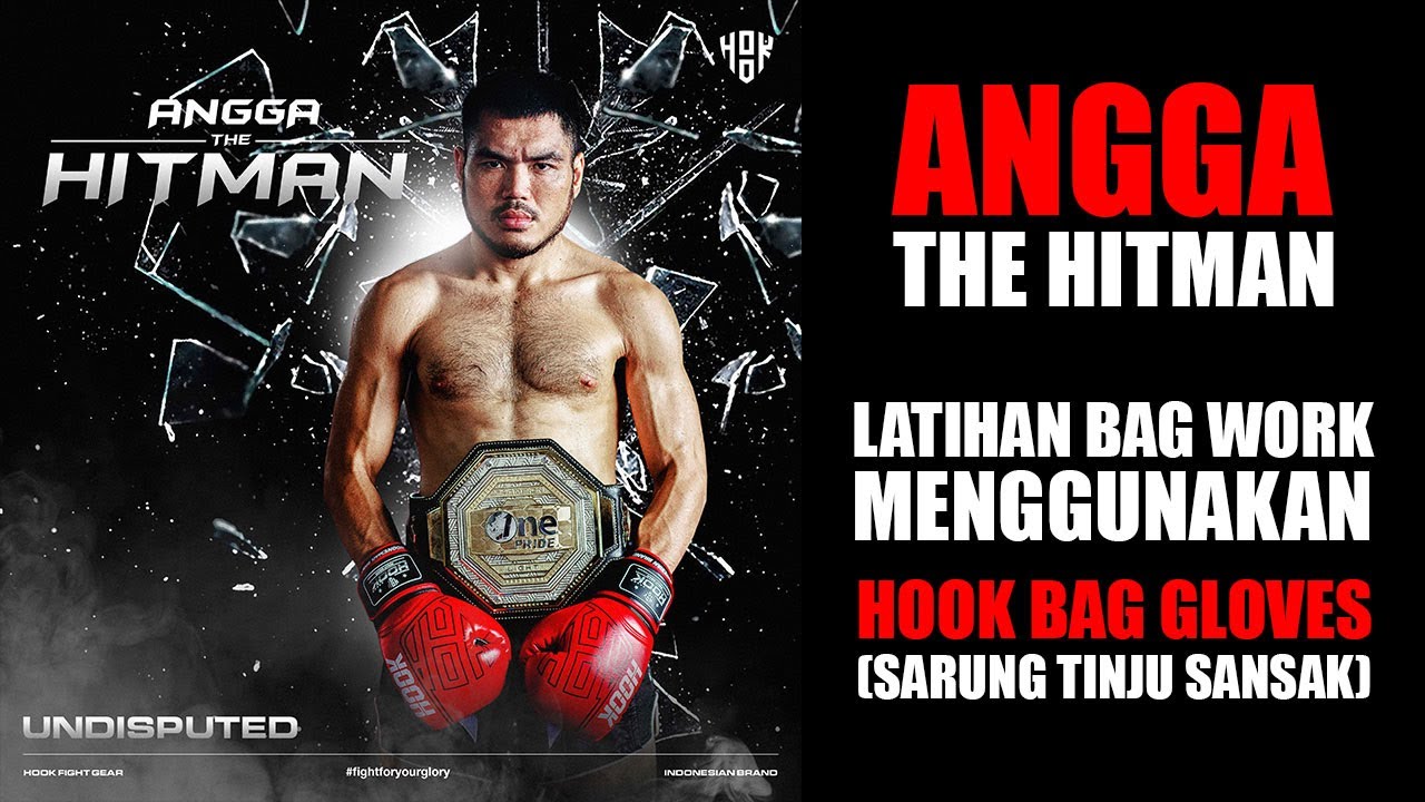 ANGGA ONE PRIDE MMA LATIHAN MENGGUNAKAN SARUNG TINJU SAMSAK HOOK FIGHT ...