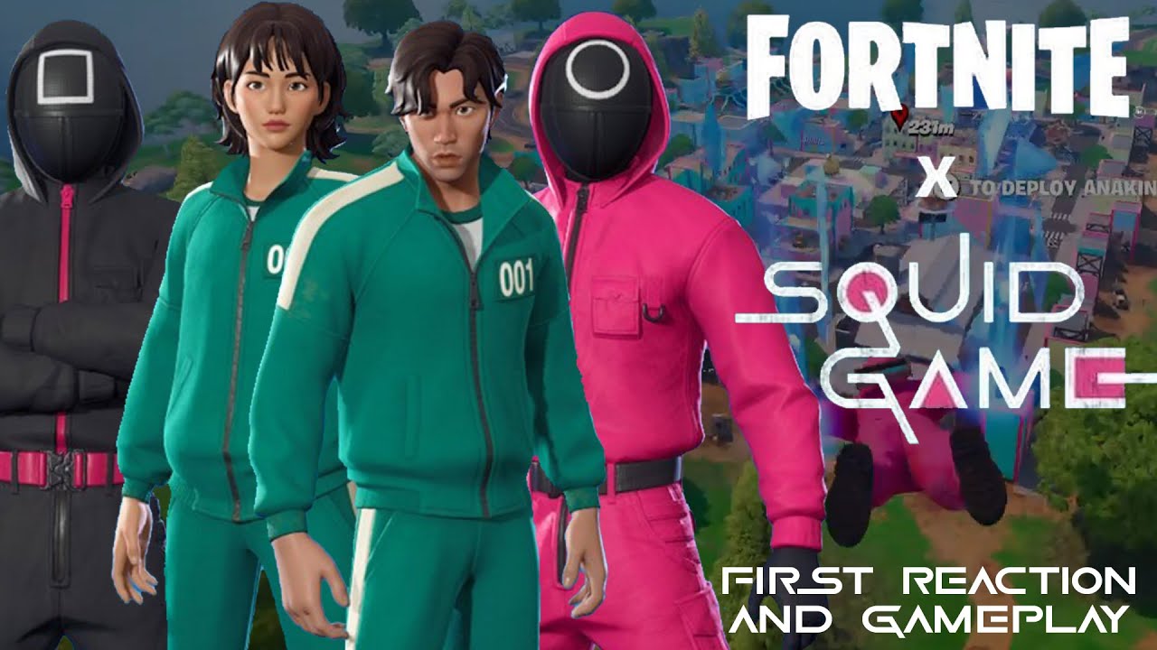 FORTNITE RELOAD SQUID GROUNDS | SQUID GAME COLLAB GAMEPLAY - YouTube