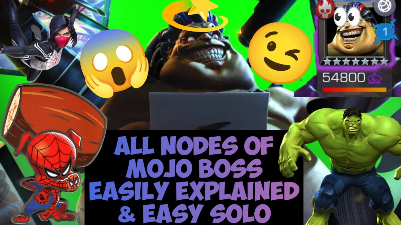 MCOC: Thronebreaker Difficulty EQ 2.2 MOJO BOSS All Nodes Easily ...