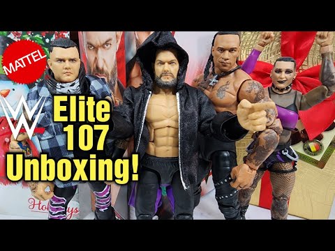 WWE ELITE 107 UNBOXING REVIEW - YouTube