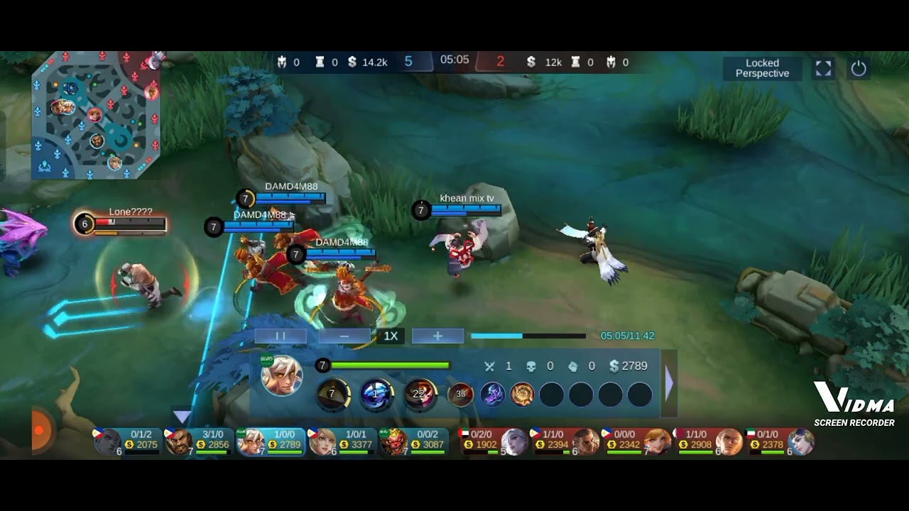 Vale 1 hit build playing MLBB - YouTube