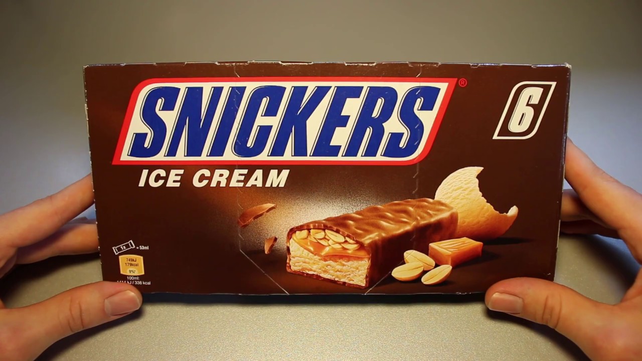 Snickers Ice Cream Review - YouTube