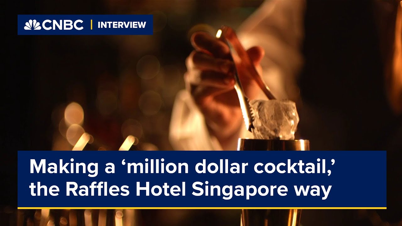 How to make a ‘Million Dollar Cocktail’ - the Raffles Hotel Singapore ...