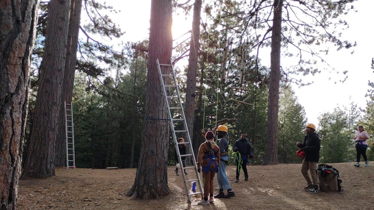 Pali Institute hardest rope course - YouTube