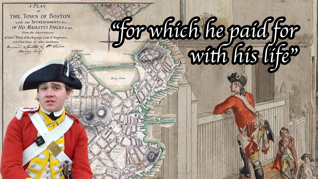 The Service and Sacrifice of the British Soldier in Boston - YouTube