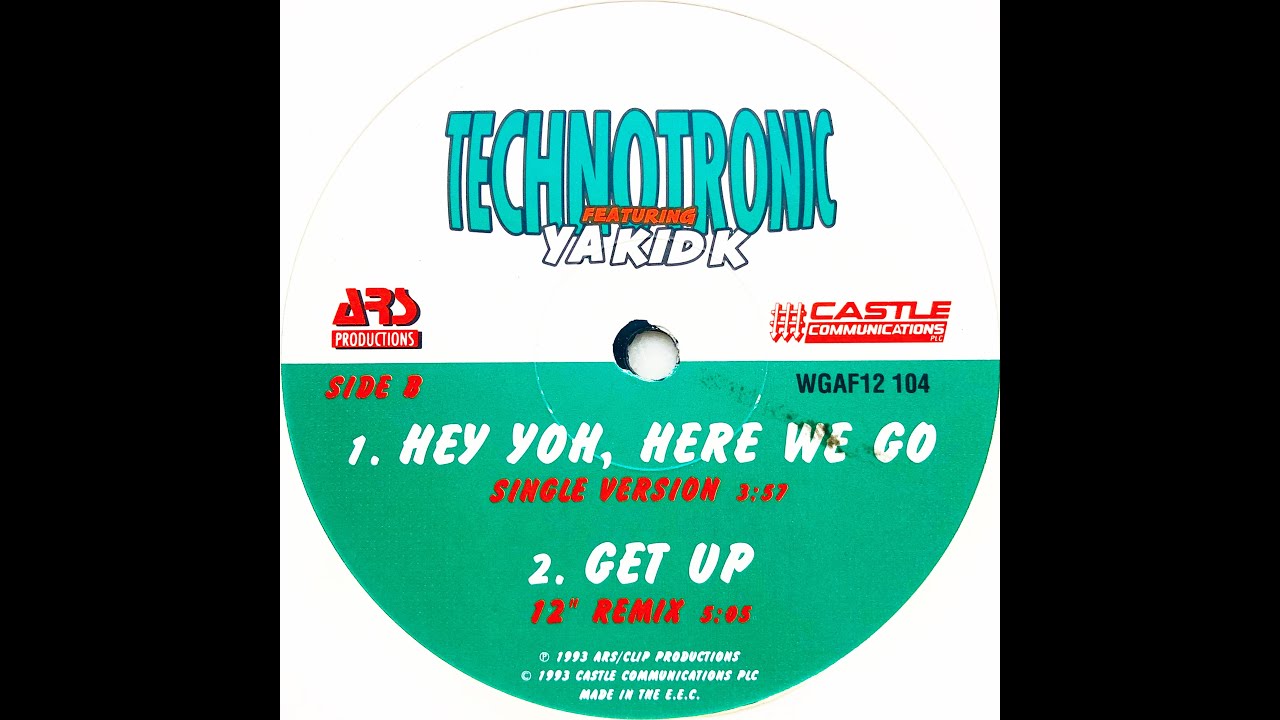 Technotronic feat. Ya Kid K • Hey Yoh, Here We Go (Single Version ...