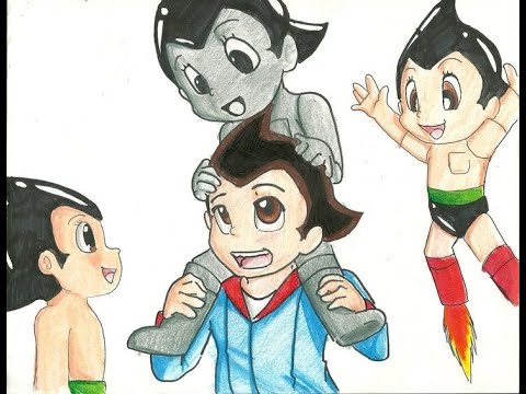 Astro Boy Fanart (Astro Boy Theme song 1963) #astroboy #fanart - YouTube