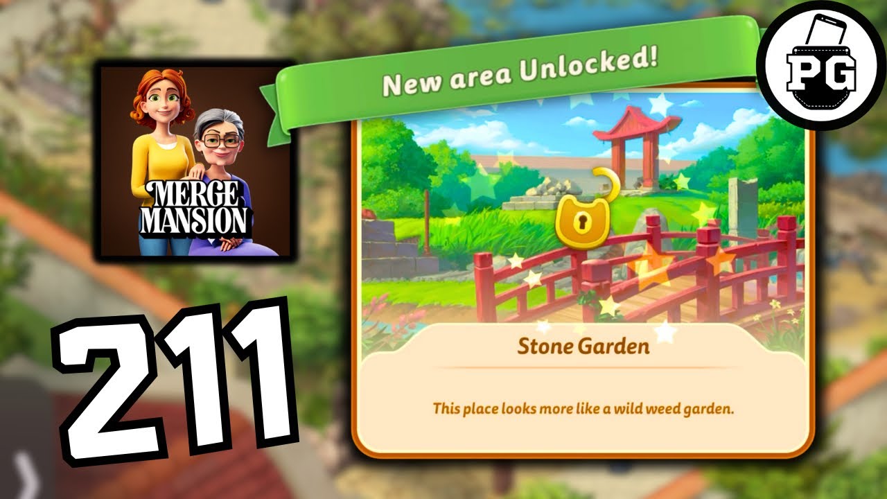 Stone Garden Merge Mansion