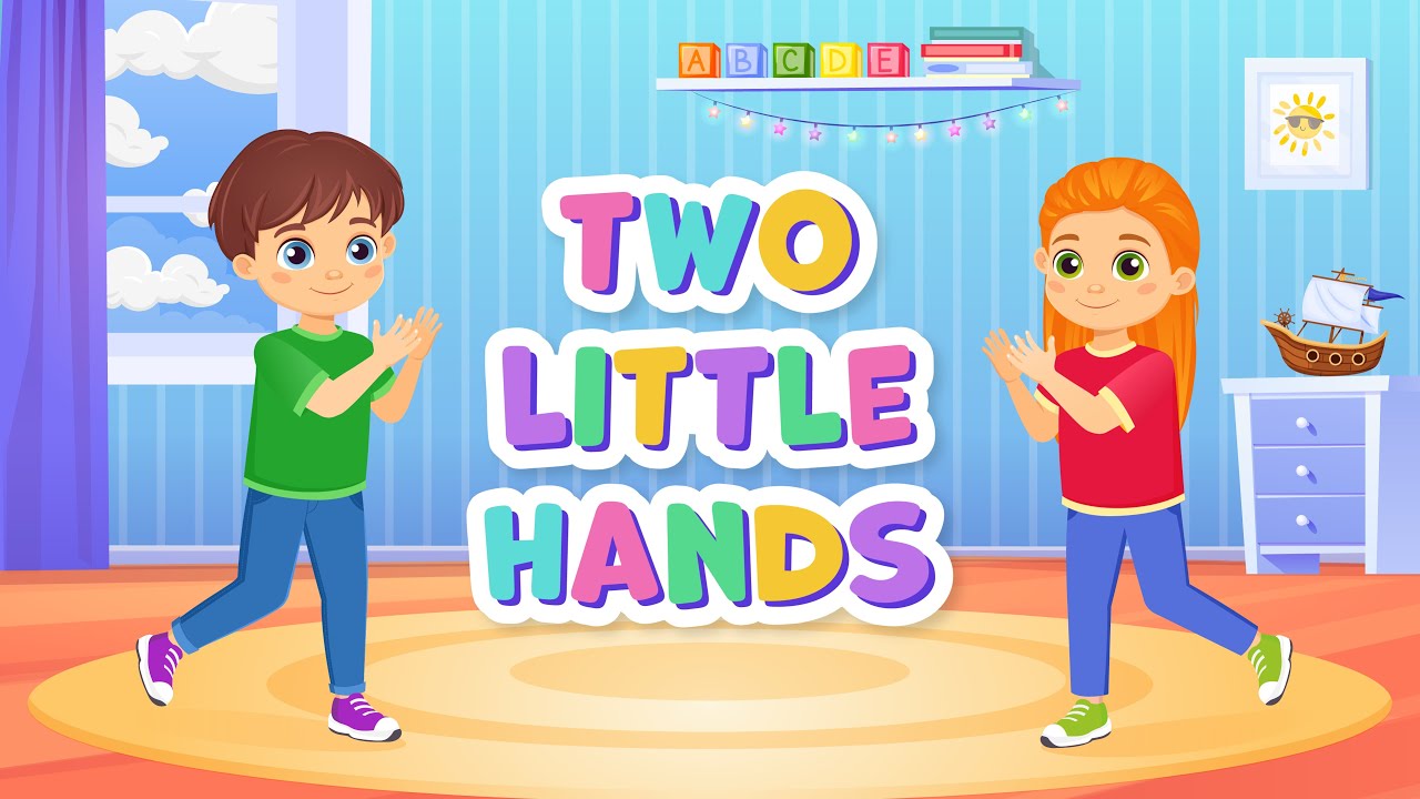 Вивчаємо вірш англійською | Two Little Hands - YouTube