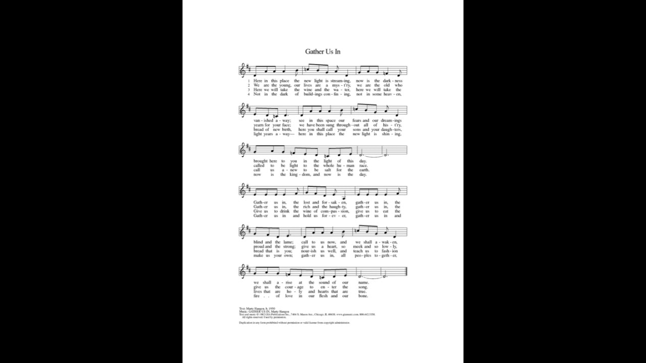 Gather Us In - YouTube