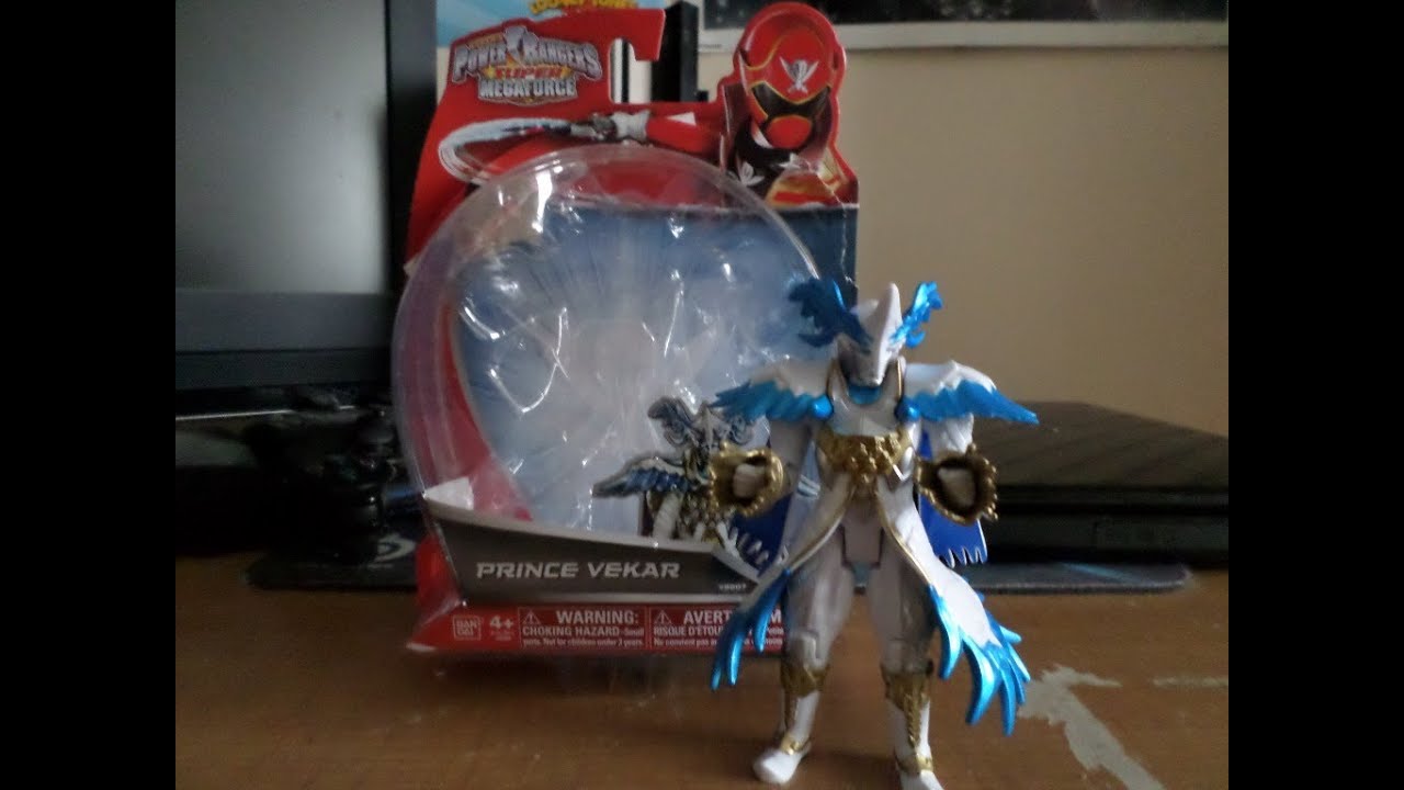 Power Rangers Super Megaforce Prince Vekar 5 Inch Figure Review - YouTube