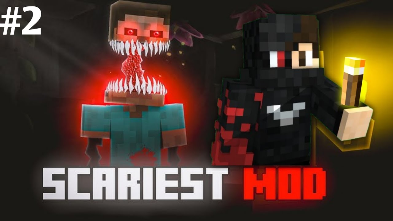 I Survived The Scariest Minecraft Mod 💀 - YouTube