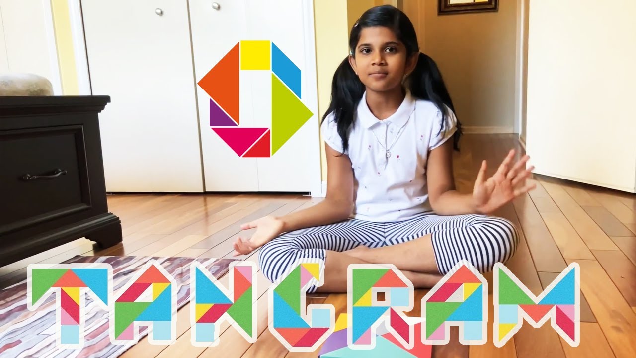 Easy Tangram Number Zero | Easy Tangram Numbers | How to make Number 0 ...