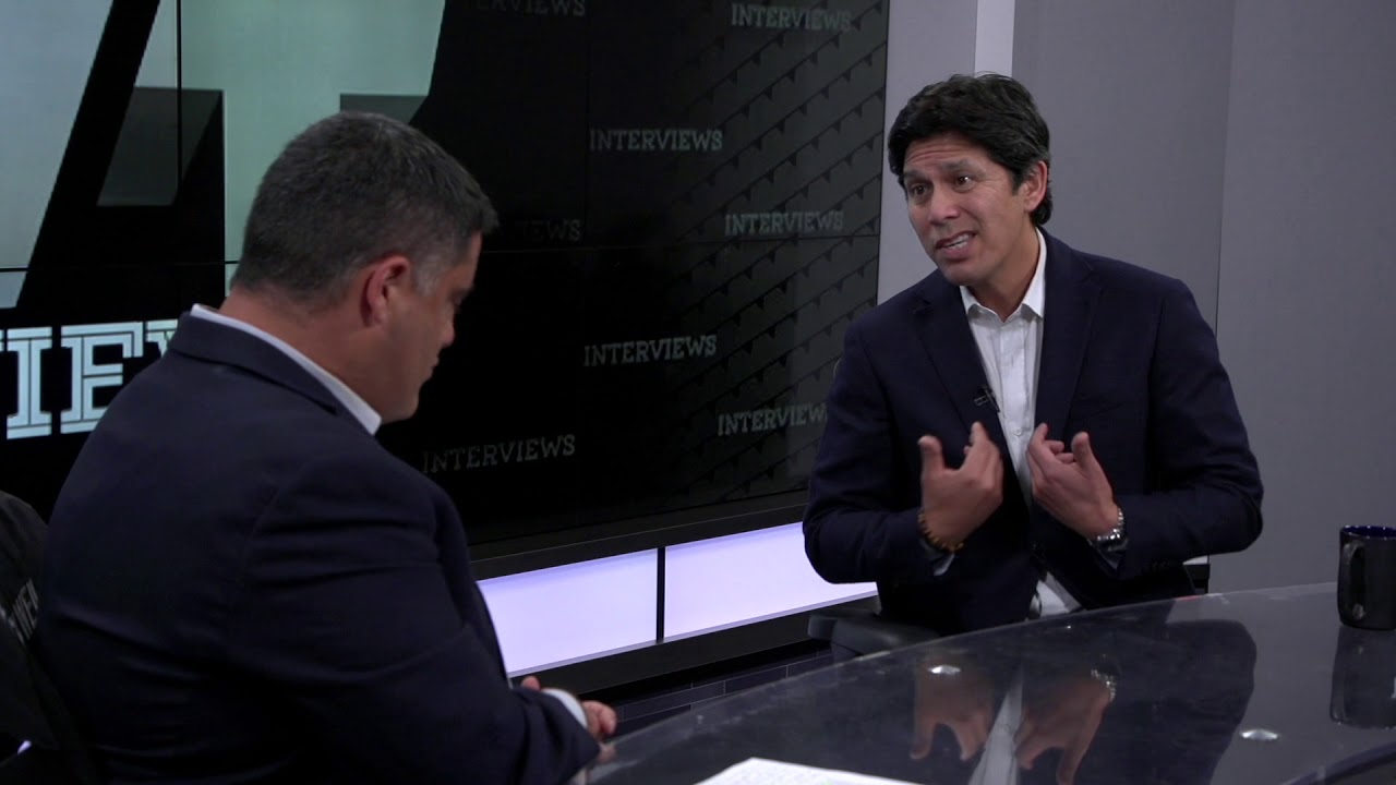 Kevin de Leon on Running Against Alison Hartson - YouTube
