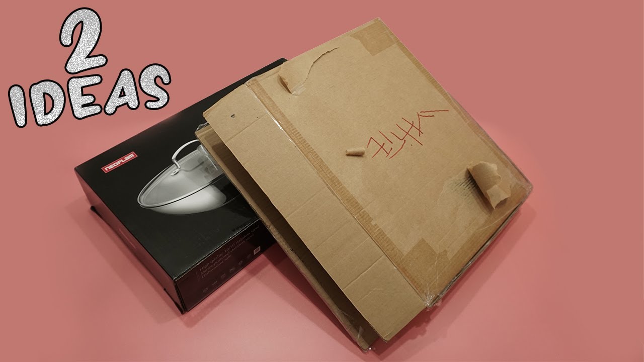 Look at these 2 VERY BEAUTIFUL amazing ideas to make with BIG cardboard ...