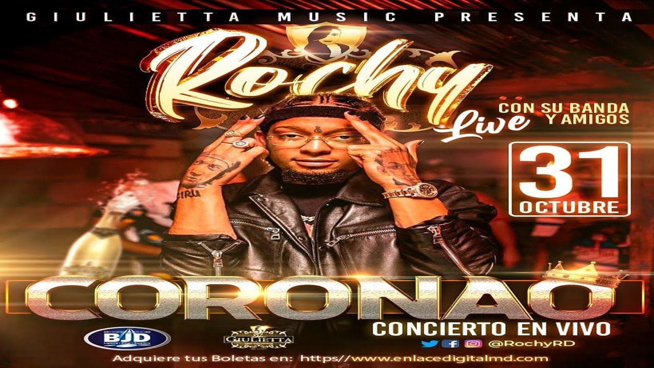 ROCHY RD SORPRENDE AL MUNDO CON SU BANDA “CONCIERTO VIRTUAL” TODOS LOS ...