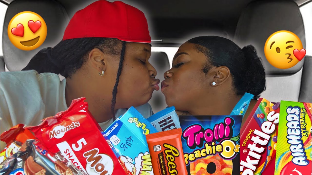 Candy Kissing Challenge🍬*gets spicy*🌶️💦🥵 - YouTube