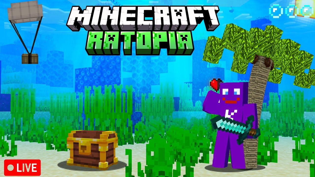 LIVE cu MINECRAFT *RATOPIA* - YouTube