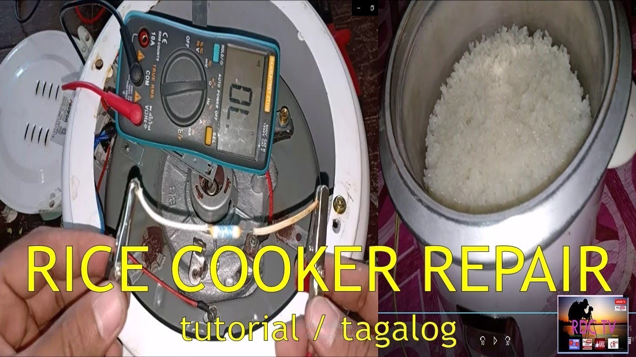 Rice Cooker Repair / Tagalog Tutorial - YouTube