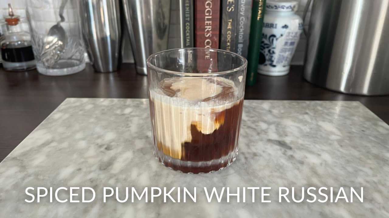 Elevate Your Holiday Drinks: Spiced Pumpkin White Russian for ...