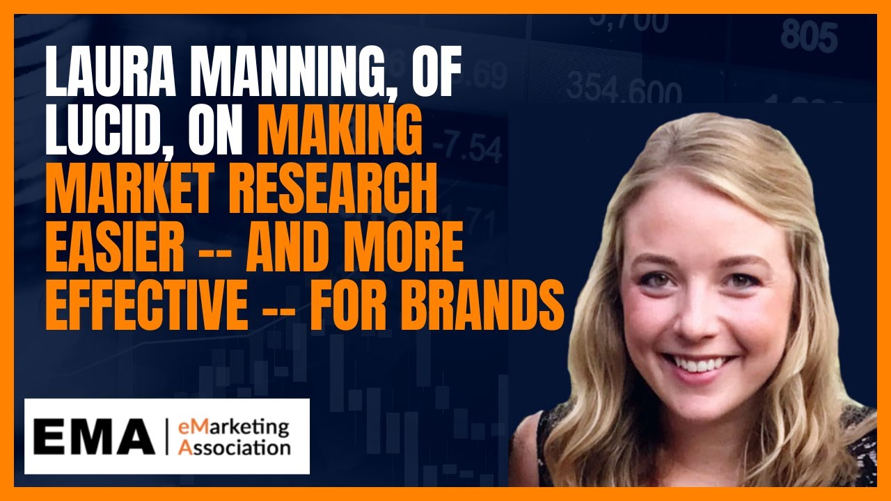 Laura Manning, of Lucid, on making market research easier -- and more ...