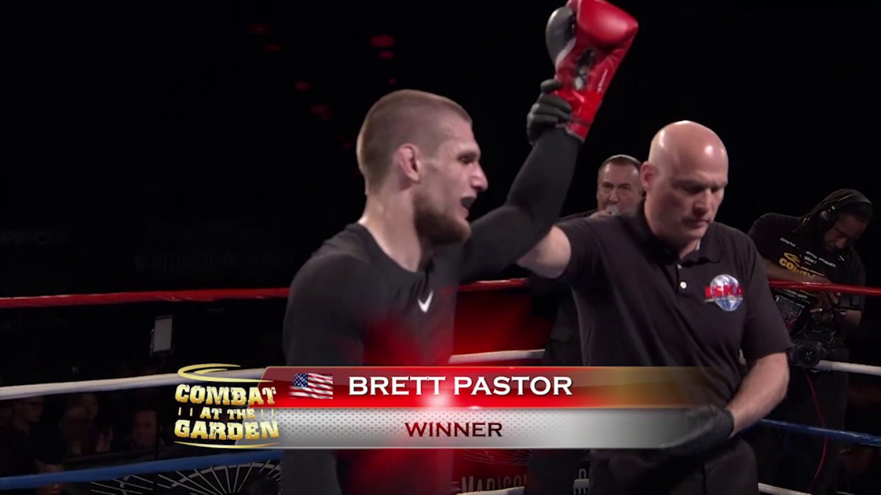 Austin Halik VS Brett Pastor "Combat at the Garden" - YouTube