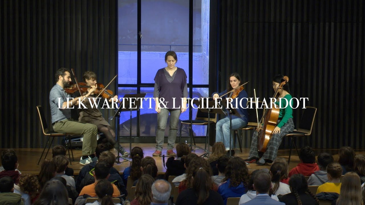 Le Kwartett & Lucile Richardot - Opéra de Bordeaux - YouTube