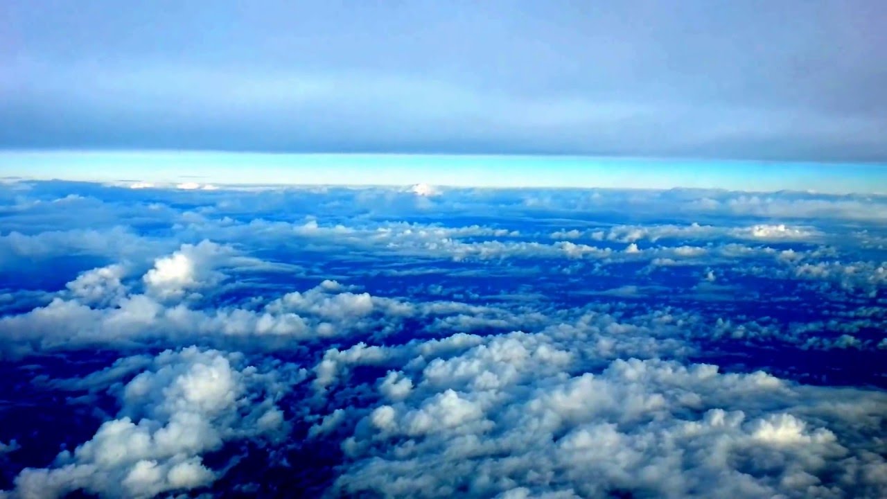 A flight over Atlantic ocean - YouTube
