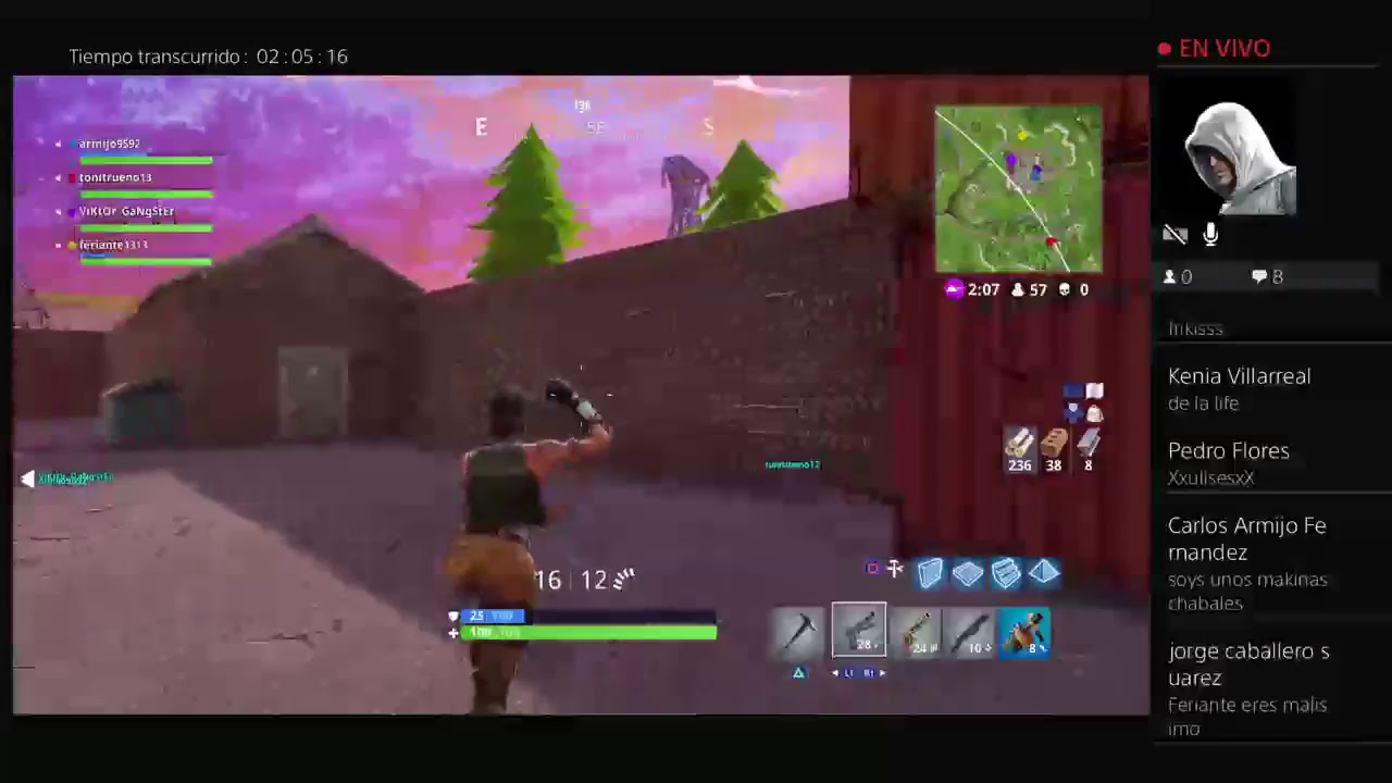 Fortnite con viktor armijo y toni - YouTube