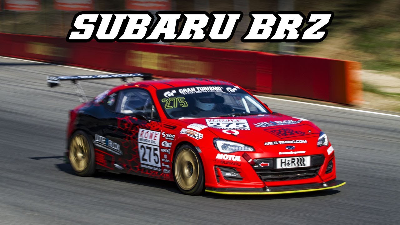 SUBARU BRZ VLN-spec with ITB's - 2019 Zolder + Nordschleife - YouTube