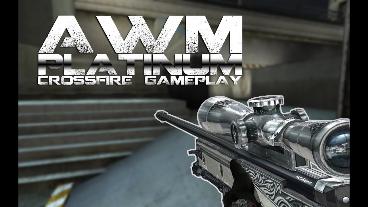 CrossFire AWM Platinum (U-Silversmith) Gameplay ll 10DarkGamer - YouTube