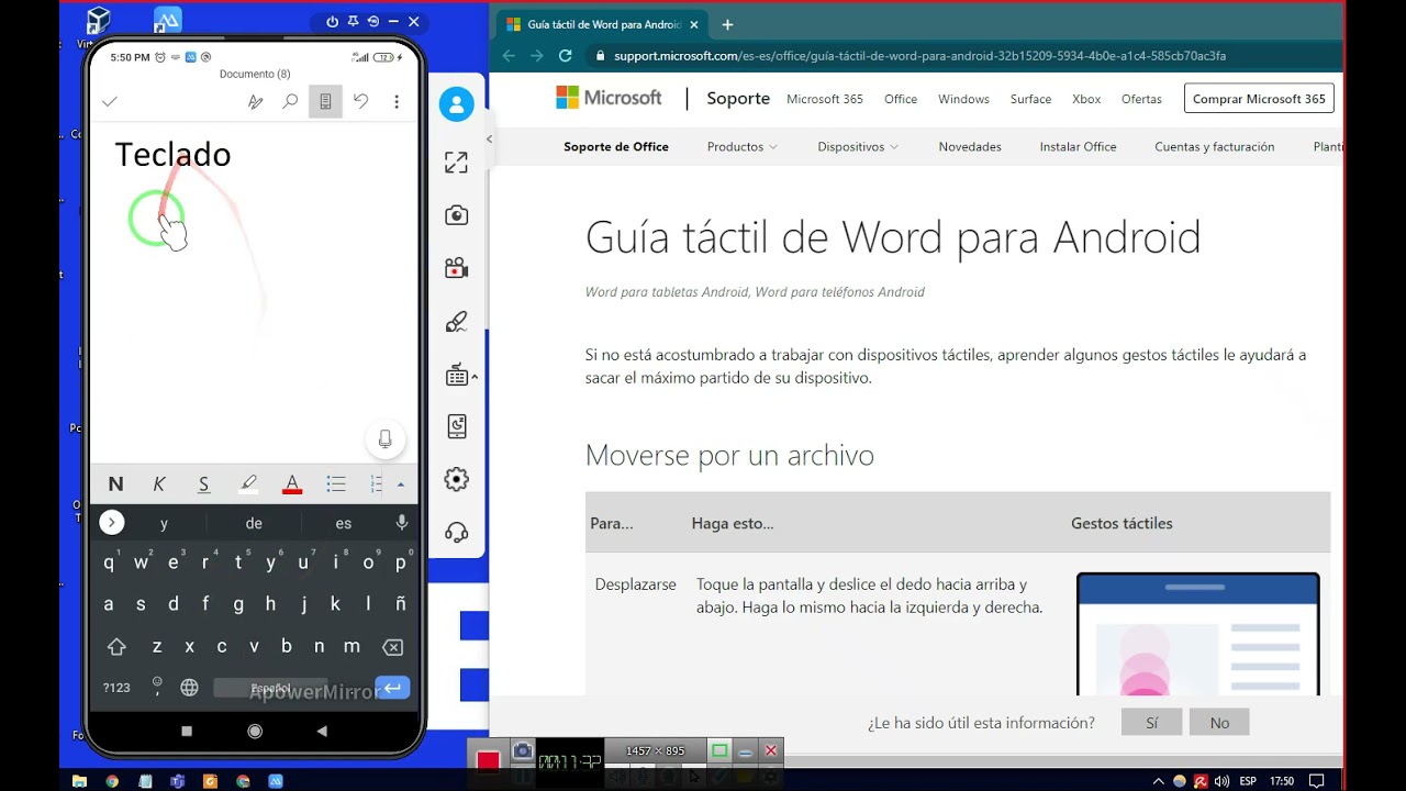 Curso, tutorial de Microsoft Word para Android - Parte 1 - YouTube