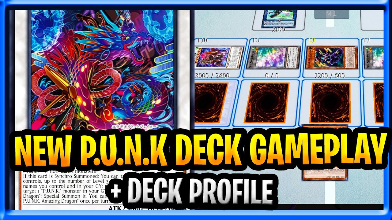 YuGiOh Punk Deck Gameplay and Deck Profile P.U.N.K Archetype YuGiOh ...