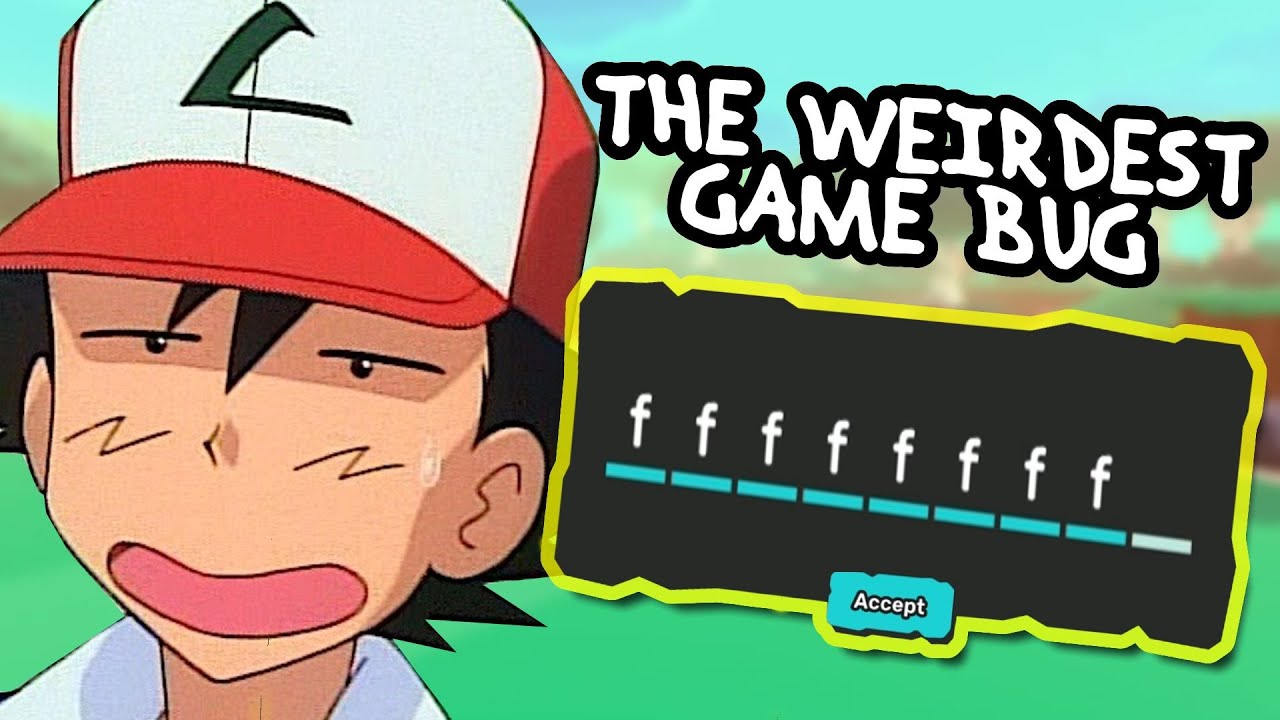 The WEIRDEST Game Bug! - YouTube