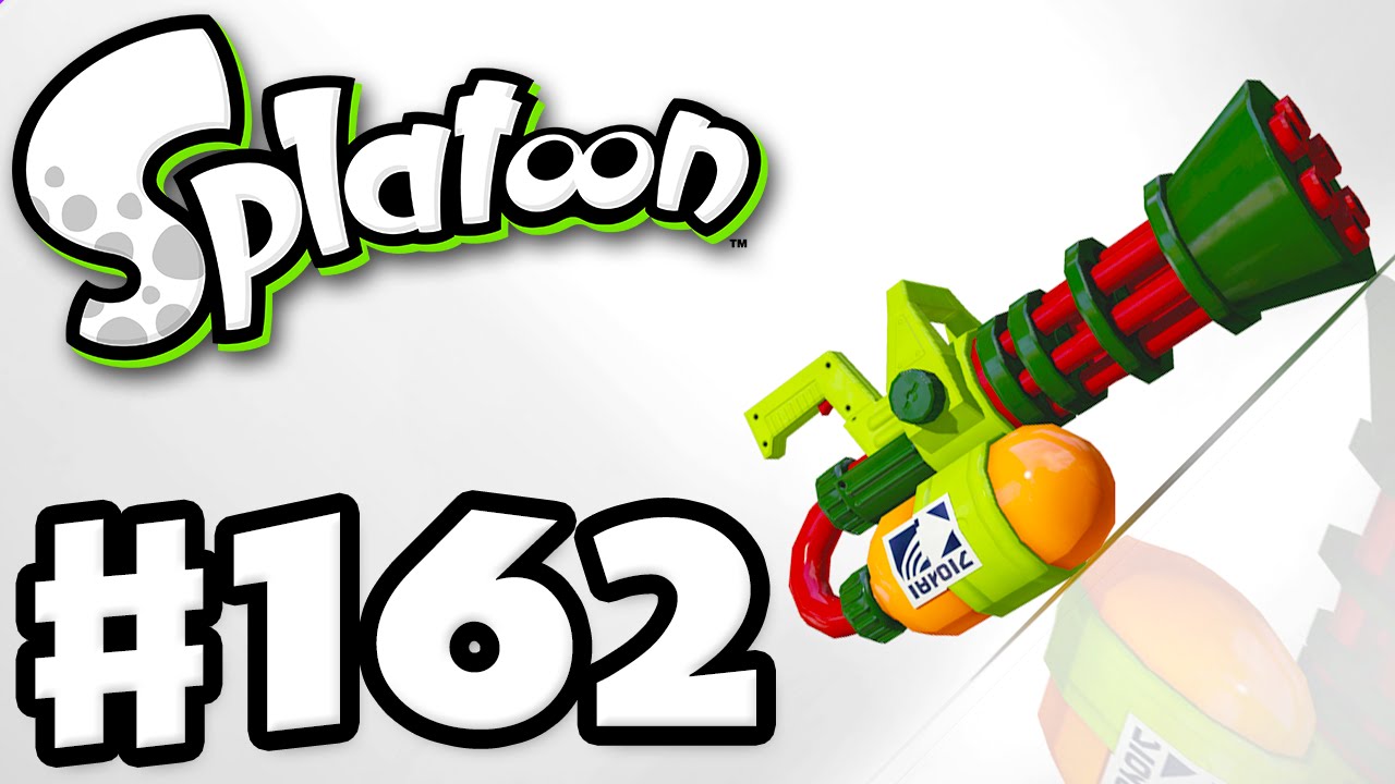 Splatoon - Gameplay Walkthrough Part 162 - Zink Mini Splatling ...