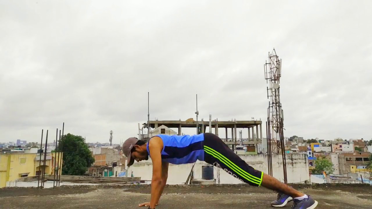 PUSH-UP TO TOE TOUCH - YouTube