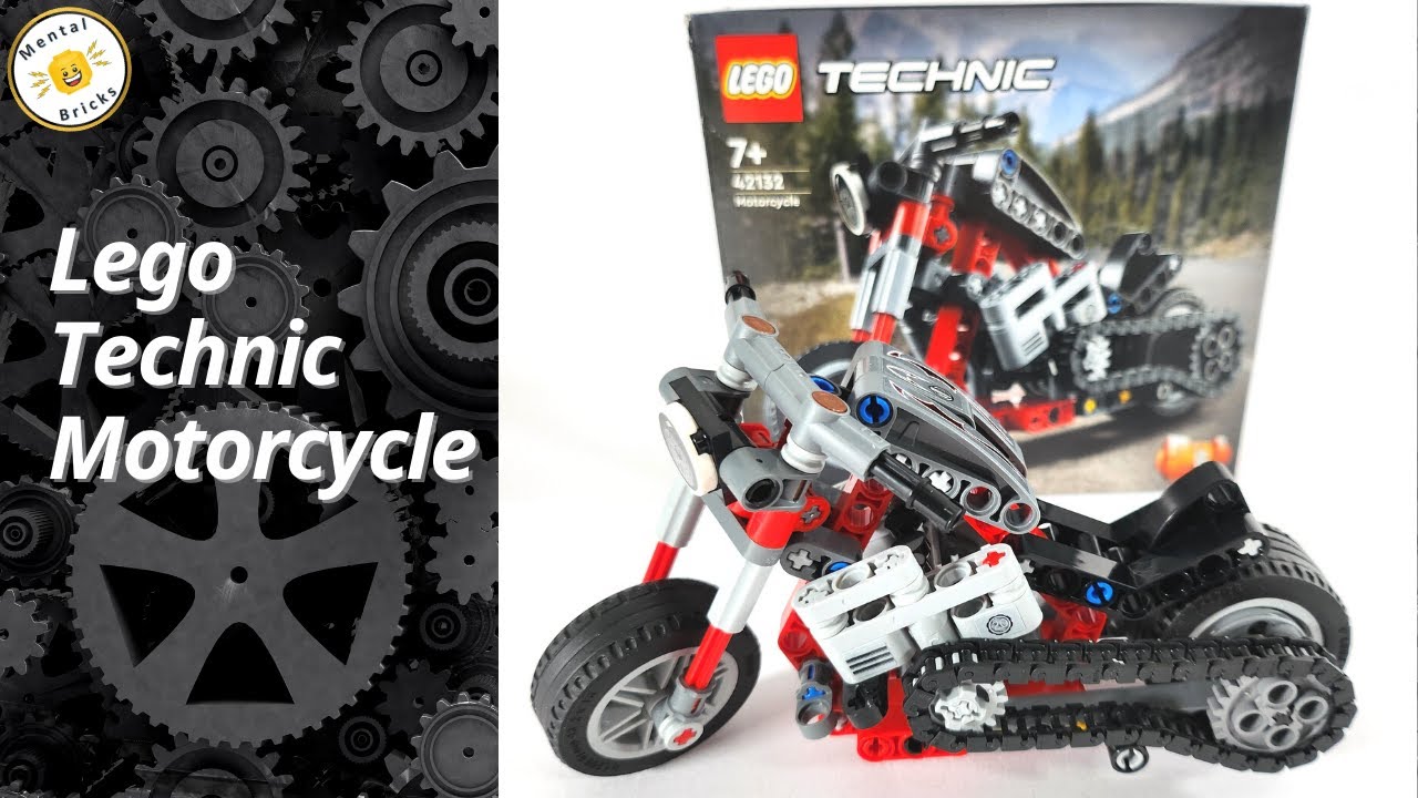 Follow the EPIC build of the Lego Technic Motorcycle - YouTube